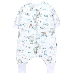 TUPTAM Babyschlafsack "Schlafsack mit F&uuml;&szlig;en Winterschlafsack mit Armen Beinen", L: 74cm, gr&uuml;n, Schlafs&auml;cke