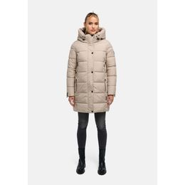 Marikoo Damen Winterjacke "Karumikoo XVI", beige, Gr. XXXL, Obermaterial: 100% Polyester. Futter: 100% Polyester. Wattierung: 100% Polyester.