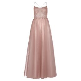 Vera Mont Damen Abendkleid "Damen mit Stickerei", rosa, festlich, Gr. 36, T&uuml;ll, Obermaterial: 100% Polyamid. Futter: 100% Polyamid, Kleider,