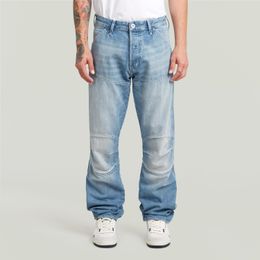 G-Star Raw G-STAR Herren Regular-fit-Jeans "5620 3D Regular", blau, Gr. 30, Denim/Jeans, Obermaterial: 100% Baumwolle, Jeans, mit Knie-Patches