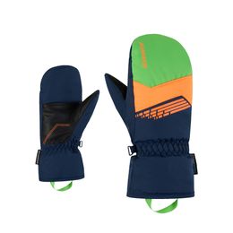 Ziener M&auml;dchen F&auml;ustlinge "LAVIVO-Z AQUASHIELD JUNIOR", gr&uuml;n, Gr. 4, Kunstfaser, Handschuhe, wasserdicht, winddicht, atmungsaktiv, warm