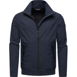 Ragwear Herren Outdoorjacke "Collwie", blau, Gr. M, Obermaterial: 100% Polyester. Futter: 100% Polyester, Jacken, wasserdichte Herren &Uuml;bergangsjacke