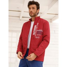 Catamaran Herren Steppjacke, rot, Gr. 48, bedruckt, gemustert, unifarben, , Wattierung:100% Polyester, Jacken