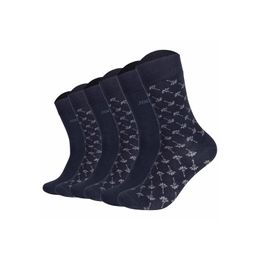 JOOP! JOOP Herren Kurzsocken "Socken Premium Essential Iconic Socks 6P 6er Pack", Gr. 39, blau, Obermaterial: 60% Baumwolle CO. 23% Polyester PES. 15%