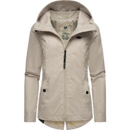 Ragwear Damen Outdoorjacke "Monade &Uuml;bergang", wei&szlig;, Gr. XXL, Obermaterial: 100% Polyester. Innenfutter: 100% Polyester, Jacken, stylische