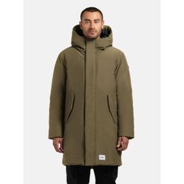 Khujo Herren Wintermantel "Fogg", gr&uuml;n, Basic, Gr. M, Obermaterial: 100% Polyester. Innenfutter: 100% Nylon. Wattierung: 100% Polyester, M&auml;ntel,