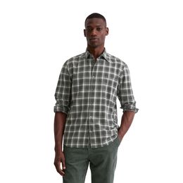 Marc O'Polo MARC O'POLO Herren Langarmhemd "aus weichem Bio-Baumwoll-Flanell", bunt, Gr. XXL, kariert, Obermaterial: 100% Baumwolle, Hemden
