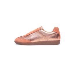 Henry Stevens Damen Sneaker "Sophia TIS Damensneaker", Gr. 37, rosa, Kalbsleder, Schuhe, Halbschuh Leder handgefertigt, sportlicher Freizeitschuh