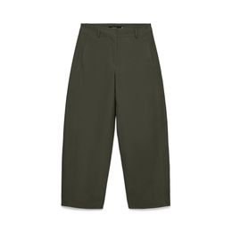 V&eacute;ro Moda VERO MODA Damen Anzughose "VMSOFIA MW BARREL PANT NOOS", gr&uuml;n, Gr. S, unifarben, Web, Obermaterial: 62% Polyester, 31% Baumwolle, 7% Elasthan, Hosen,
