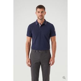 COLMAR Herren Poloshirt "MENS KNITTED SHIRT"marine, Gr. L, unifarben, Piqu&eacute;, Obermaterial: 100% Baumwolle, Shirts, aus Baumwolle, verdeckte
