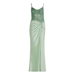 Vera Mont Damen Abendkleid "Damen mit Stickerei", gr&uuml;n, Gr. 36, Obermaterial: 81% Polyamid, 19% Elasthan. Besatz: 100% Polyamid. Futter: 100%
