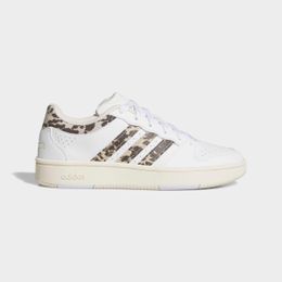 Damen Sneaker "HOOPS CLASSIC W", adidas Sportswear, Gr. 39, wei&szlig;, Synthetik, Schuhe, mit Animal Print