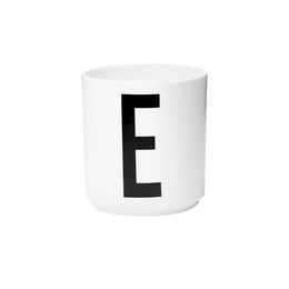Design Letters Buchstabenbecher wei&szlig; Porzellan Ma&szlig;e (cm): H: 8,5 &Oslash;: 8.0 &raquo; M&ouml;bel Kraft