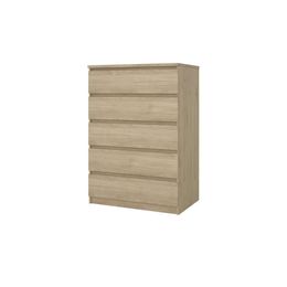 M&ouml;bel Kraft Kommode holzfarben Ma&szlig;e (cm): B: 77 H: 111,3 T: 50.0 &raquo; M&ouml;bel Kraft