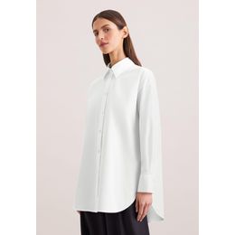 Seidensticker Damen Hemdbluse, wei&szlig;, Gr. 34, unifarben, 100% Baumwolle, Blusen, 1/1 Kragen Uni