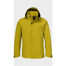 Sch&ouml;ffel SCH&Ouml;FFEL Herren Outdoorjacke "Jacket Gmund M"5455, gelb, Gr. 46, Oberstoff: Aussenseite: 100% Polyester. (Membran: Thermoplastisches Polyurethan).
