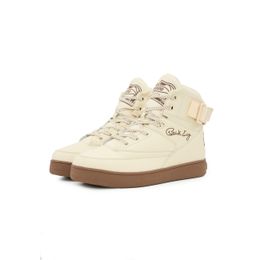 Ewing Herren Sneaker "Ewing Rebound 33 HI with Strap", Gr. 42, beige, Leder, Schuhe