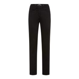 Damen 5-Pocket-Hose "Style LAURA NEW", schwarz, Gr. 20, RAPHAELA BY Brax, Web, 55% Lyocell, 34% Baumwolle, 9% Elastomultiester, 2% Elasthan, Hosen