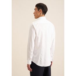 Seidensticker Herren Businesshemd "Schwarze Rose", wei&szlig;, Gr. 37, unifarben, 100% Baumwolle, Hemden, Shaped 1/1 Kentkragen Uni