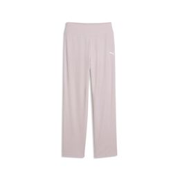 Puma Kinder Sporthose "Essentials High-Waist Straight-Leg Hose M&auml;dchen", rosa, Gr. 152, unifarben, Obermaterial: 62% Polyester, 4% Elasthan, 34%