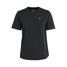 North Bend Damen T-Shirt "T-Shirt NBTaga W", schwarz, Gr. 38, Obermaterial: 92% Polyester PES. 8% Elasthan EL., Shirts