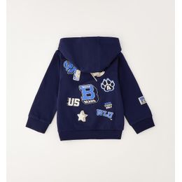 IDO Jungen Sweatshirt "BABY BOY SWEATER", blau, Gr. 116, 100% Baumwolle, Sweatshirts