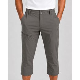 LPO Herren 7/8-Hose "KENTVILLE Pirat 7/8", grau, Gr. 52, Jersey, 94% Polyamid. 6% Elasthan, Hosen, Schnelltrocknend und atmungsaktiv