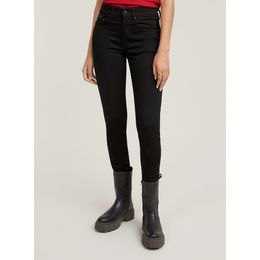 G-Star Raw G-STAR Damen 5-Pocket-Jeans "3301 Skinny Jeans", schwarz, Gr. 32, Obermaterial: 66% Baumwolle, 26% Baumwolle, 7% Elastomultiester, 1% Elasthan, Jeans