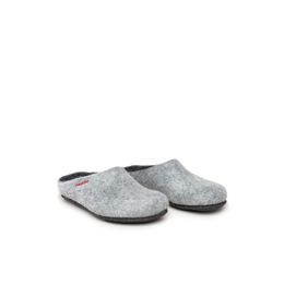 GOTTSTEIN Damen Pantoffel "Pantoffel 17709-4807", Gr. 42, grau, Obermaterial: 100% Wolle WO., Schuhe