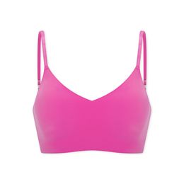 Schiesser Damen Bustier "Invisible Soft", Gr. 38508, rot, Single Jersey, Obermaterial: 75% Polyamid, 25% Elasthan, BHs, Mikrofaser, herausnehmbare