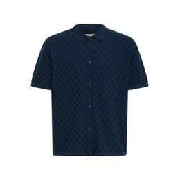 Blend Herren Kurzarmhemd "Kurzarmhemd BHDeven", blau, Gr. 3X, Obermaterial: 60% Baumwolle CO. 40% Polyester PES., Hemden