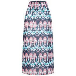 CLOUD 5IVE Damen Maxirock "CLOUD 5IVE Maxi Skirt", bunt, Gr. XXL, 100% Polyester, R&ouml;cke