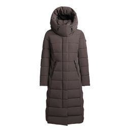 Khujo Damen Steppmantel "TAMKE 2IN1 (EINSATZ HERAUSNEHMBAR)", braun, Gr. XXL, unifarben, 100% Polyester, M&auml;ntel