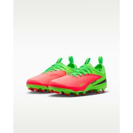 Nike M&auml;dchen Fu&szlig;ballschuh "JR PHANTOM 6 LOW ACAD FG/MG EH", Gr. 36, bunt, Synthetik, Textil, Schuhe, Erling Haarland, Au&szlig;ensohle f&uuml;r Rasenpl&auml;tze, f&uuml;r