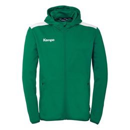 Kempa Herren Trainingsjacke "Kapuzenjacke Emotion 27", blau, Gr. S, Obermaterial: 100% Polyester Pol. recyc.., Jacken