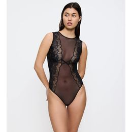 Triumph Damen Stringbody "Palina Moonlight Kiss BS", schwarz, Gr. S, Spitze, Obermaterial: 84% Polyamid, 16% Elasthan, Bodys, Triumph x Palina