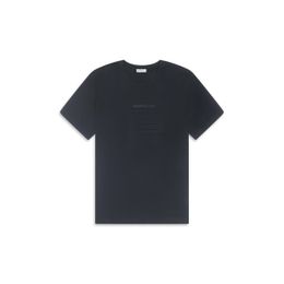 883POLICE Herren T-Shirt "883 Police EMBO T-SHIRT", schwarz, Gr. S, unifarben, 100% Baumwolle, Shirts