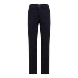 Damen 5-Pocket-Hose "Style CAREN NEW"navy, Gr. 42, RAPHAELA BY Brax, Web, 55% Lyocell, 34% Baumwolle, 9% Elastomultiester, 2% Elasthan, Hosen