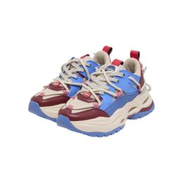 Buffalo Damen Trainingsschuh "Buffalo TRIPLET LACE - VEGAN", Gr. 39, bunt, Leder, Schuhe
