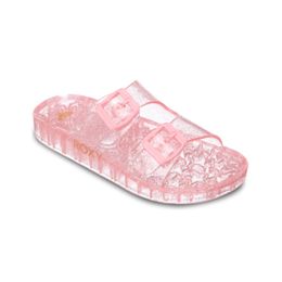 Roxy M&auml;dchen Sandale "RG KATTIE GLITTER", Gr. 33, rosa, EVA, Synthetik, Schuhe, Pantolette, Sommerschuh