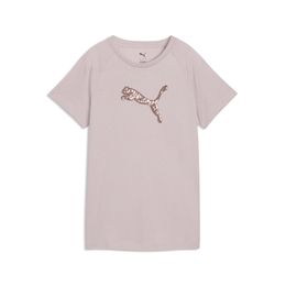 Puma Damen T-Shirt "Essentials Sequins T-Shirt Damen", rosa, Gr. XL, clean, Obermaterial: 100% Baumwolle. Kragen: 30% Polyester, 70% Baumwolle, Shirts