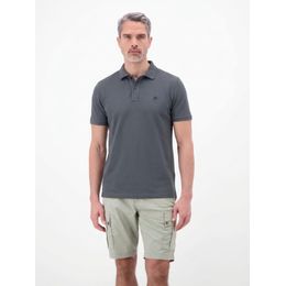 Lerros Herren Poloshirt "Poloshirt Herren COOL & DRY atmungsaktiv Piqu&eacute;", grau, Gr. XXXL, 60% Baumwolle, 40% Polyester, Shirts, Trocknet schnell,