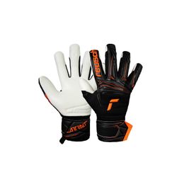 Reusch Damen Torwarthandschuhe "Attrakt Advance", schwarz, Gr. 9, 36% Synthetik, 30% Polyester, 25% Latex, 9% Polypropylen, Handschuhe, mit maximaler