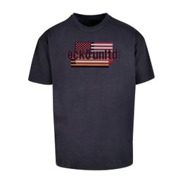 Ecko Unltd. Herren T-Shirt "Ecko Unltd. ECKOTS1154M FLAG T-Shirt", schwarz, Gr. M, bedruckt, 100% Baumwolle, Shirts