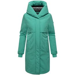 Navahoo Damen Wintermantel "Domingaa 14", gr&uuml;n, Gr. XS, Obermaterial: 100% Polyester. Futter 1: 95% Polyester, 5% Elasthan. Futter 2: 100% Polyester.