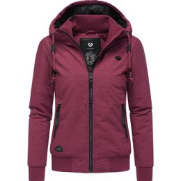 Ragwear Damen Winterjacke "Nuggie Melange", rot, Gr. XS, Obermaterial: 100% Polyester. Innenfutter: 100% Polyester. Wattierung: 100% Polyester,