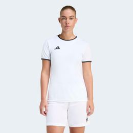 Damen Fu&szlig;balltrikot "ENTRADA26 TRIKOT", wei&szlig;, Gr. S, adidas Performance, Obermaterial: 100% Polyester, Trikots