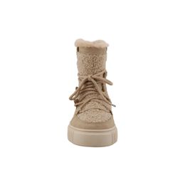 Tom Tailor Damen Stiefel "Tom Tailor Winter Boots", Gr. 41, beige, Polyester, unifarben, Schuhe