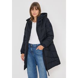 Cecil Damen Steppmantel, schwarz, Gr. XXL, unifarben, Stoff, Obermaterial: 100% Polyester. Futter: 100% Polyester. F&uuml;llung: 100% Polyester, M&auml;ntel,