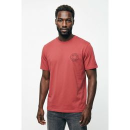 Hugo Herren T-Shirt "Nemodo", rot, Gr. M, unifarben, Single Jersey, Obermaterial: 100% Baumwolle, Shirts, Rundhalsausschnitt, reine Baumwolle,